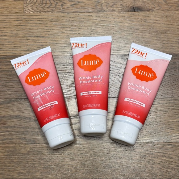 Lume | Bath & Body | New Lume Whole Body Cream Deodorant Peony Rose ...